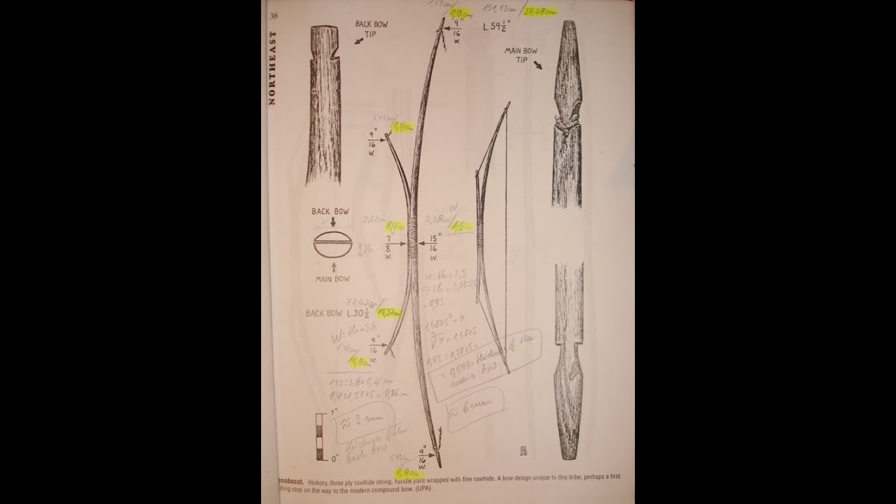 How to make a Penobscot "Double" Bow - YouTube