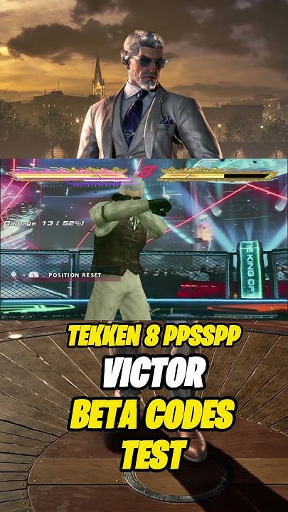 Victor Beta codes Test | Tekken 8 ppsspp - YouTube
