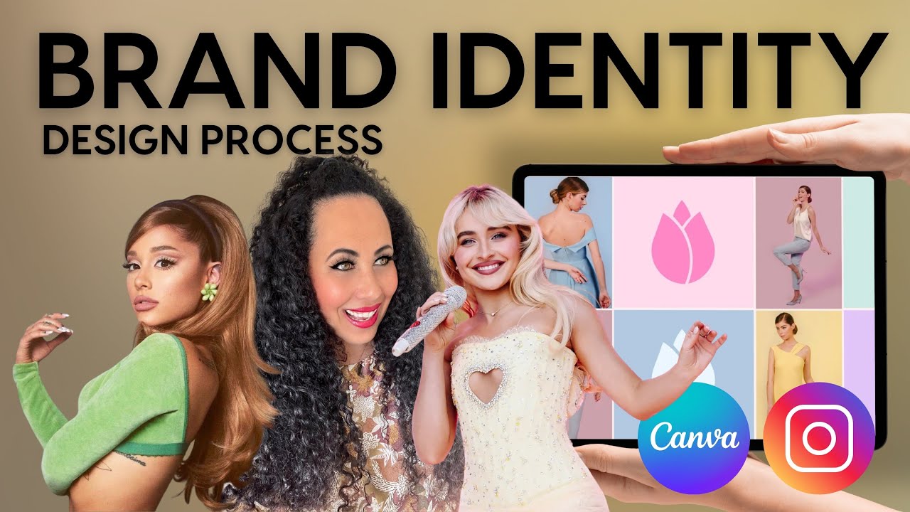 VISUAL BRAND IDENTITY DESIGN in Canva From Start To Finish (Full ...
