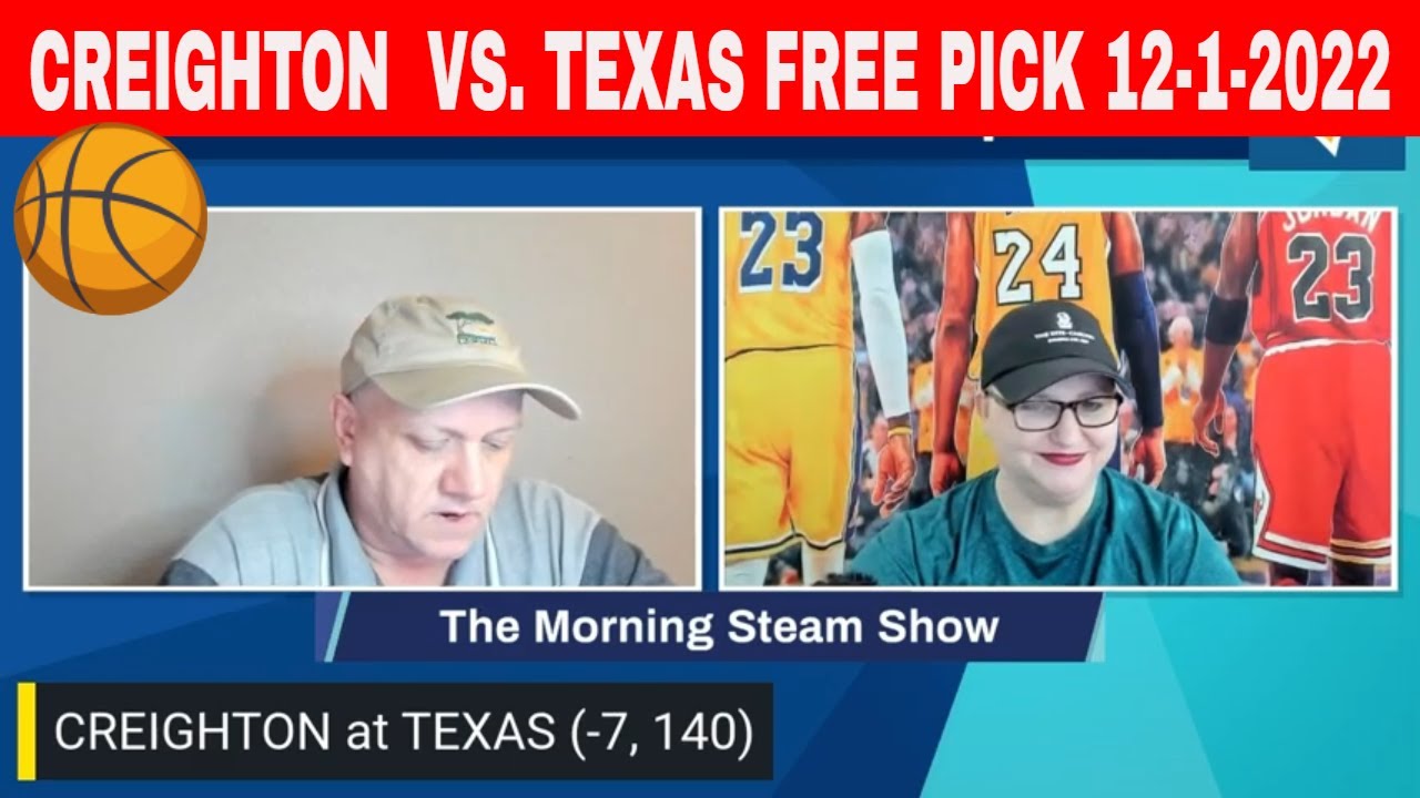 Creighton vs Texas 12/1/2022 FREE College Basketball Picks and Trends ...