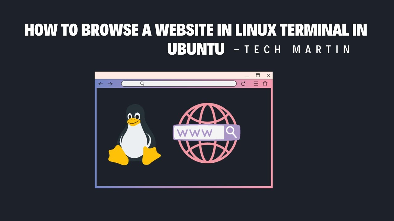How To Browse A Website In Linux Terminal In Ubuntu Youtube