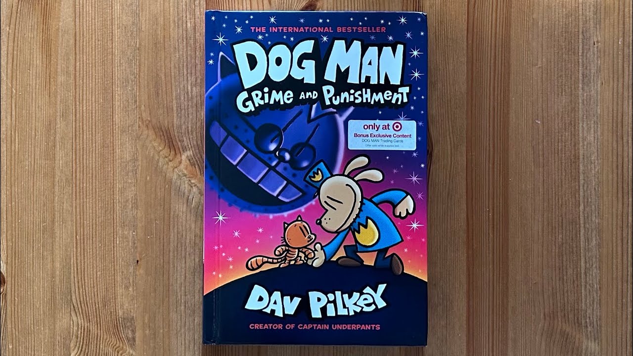 Ash reads Dog Man: Grime and Punishment part 4 by Dav Pilkey - YouTube
