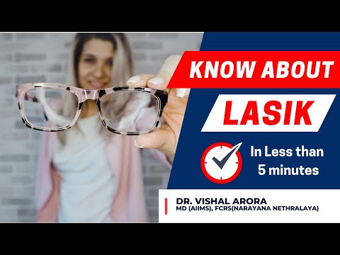 Dr Vishal Arora | What is LASIK | Types of LASIK Surgery | Precautions | Complications