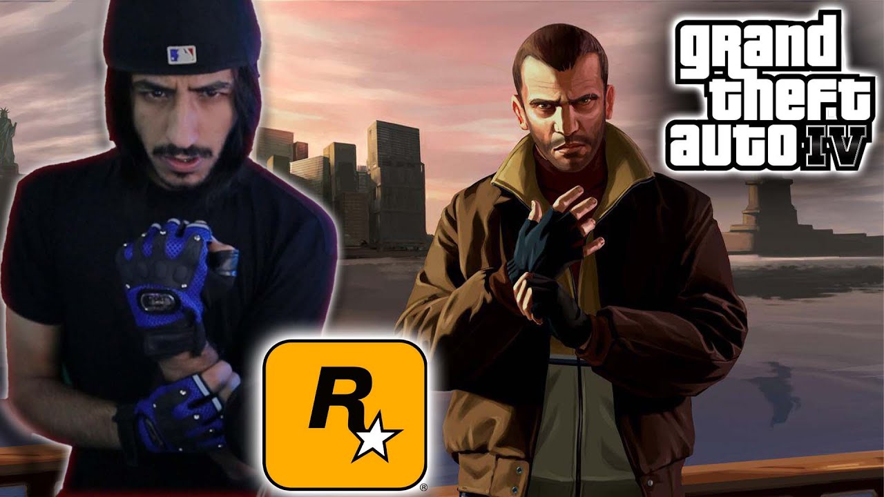 تختيم قراند 4 حرامي السيارات Grand Theft Auto Iv Youtube