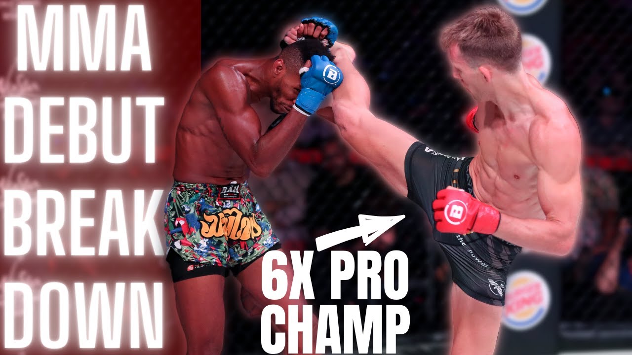 Kickboxing Champ Breaks Down MMA Debut! - YouTube