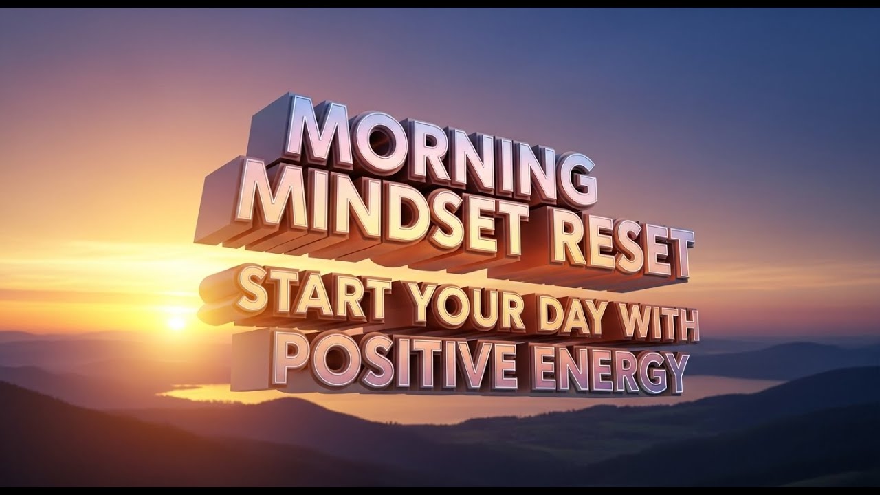 Morning Mindset Reset Start Your Day with Positive Energy - YouTube