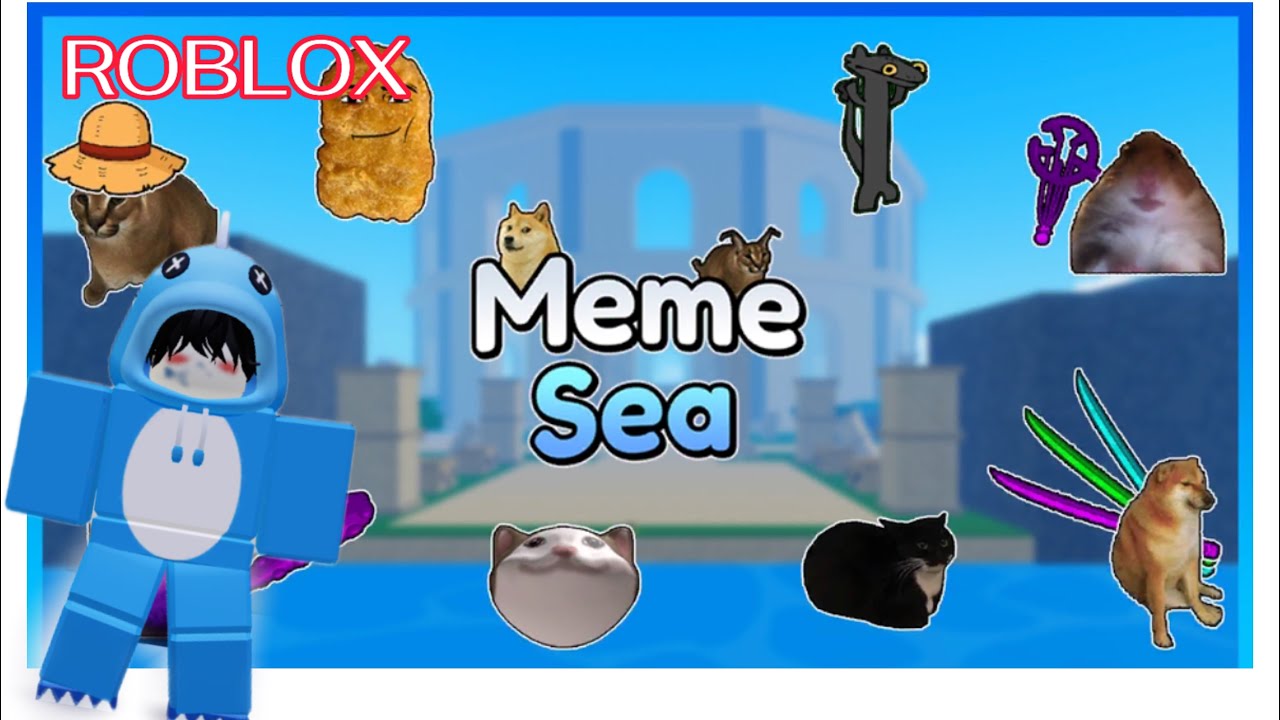 ROBLOX | 我在meme sea模擬海PVP - YouTube