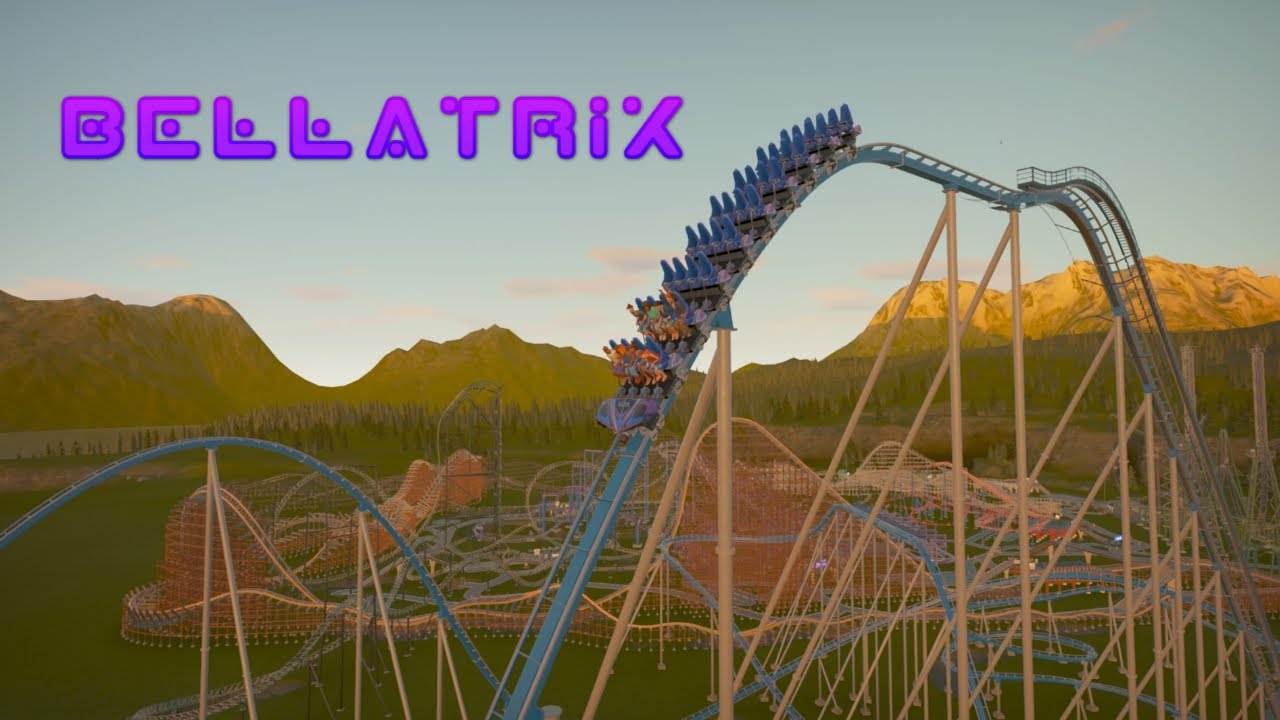 Bellatrix - Mount Maple - Planet Coaster (B&M Hyper Coaster) - YouTube