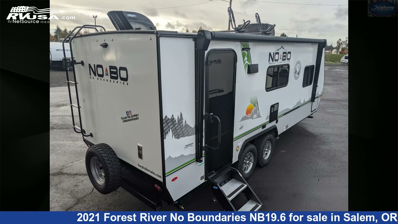 Phenomenal 2021 Forest River No Boundaries Travel Trailer RV For Sale ...
