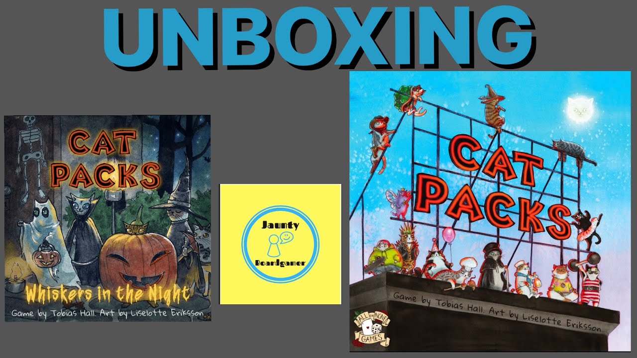 Cat Packs (w/ Whiskers in the Night Expansion and Promo Cards ...