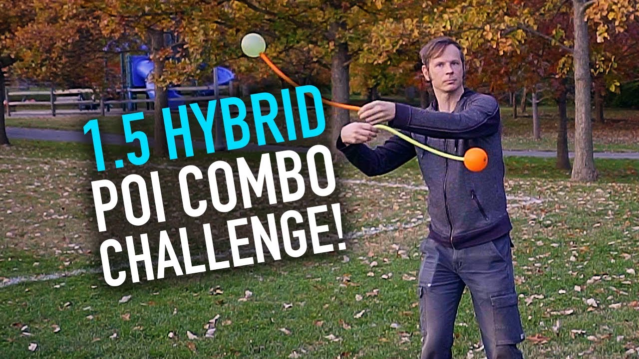 Poi 1.5s Combo Challenge - YouTube