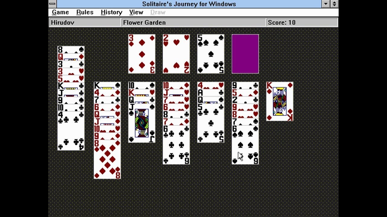 Solitaire's Journey - Flower Garden [Windows 3.1 Longplay] (1998 ...