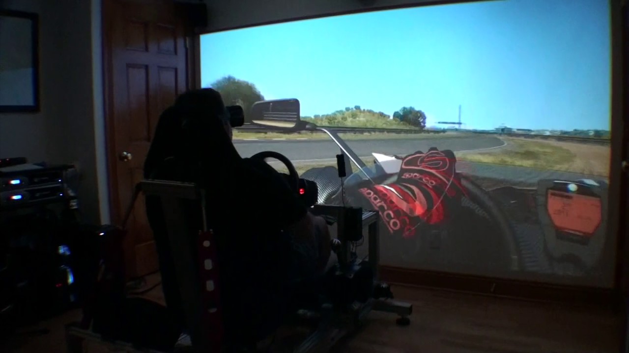 Motion Rig V2 first run - YouTube