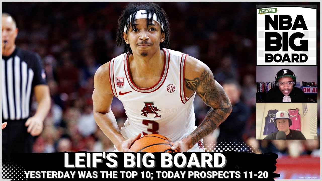 NBA Draft Board: Leif Thulin's Top NBA Prospects: 11-20 - YouTube