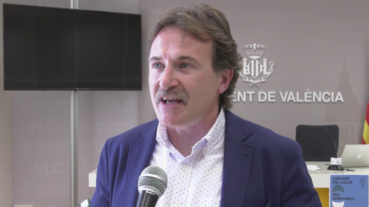 Giuseppe Grezzi presenta el "Pla Respira Valencia Centre" (11/06/2020 ...