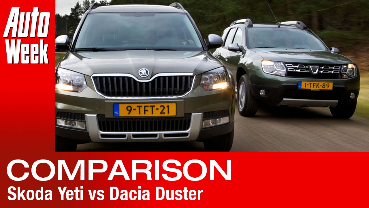 Dacia Duster vs. Skoda Yeti - English subtitled - YouTube