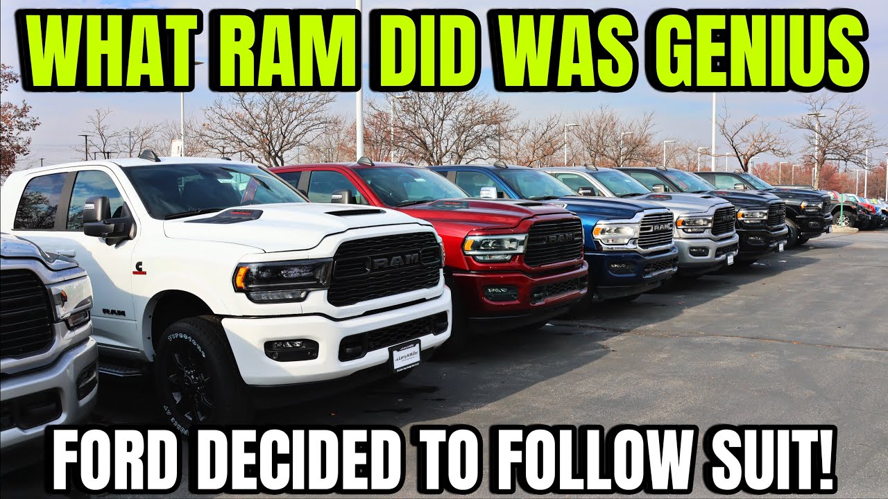 What RAM Did With The HD's Was So Genius Ford Copied With The Super ...