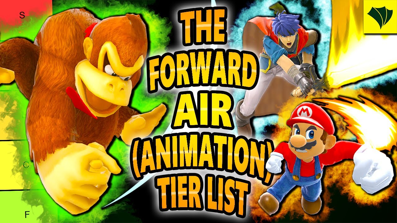 Ranking EVERY Forward Air Animation in Smash Ultimate - YouTube