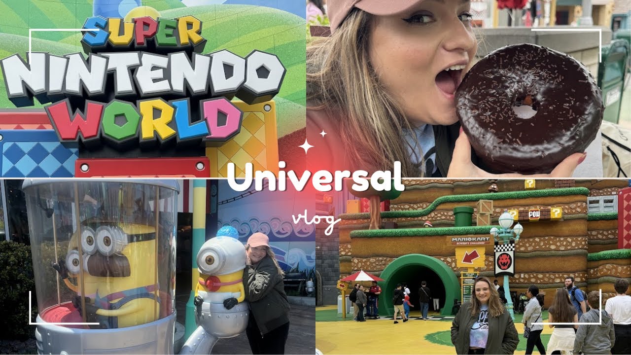 Vlog Las Vegas e L.A. Ep.10 | Parque Universal California, Super Mario ...