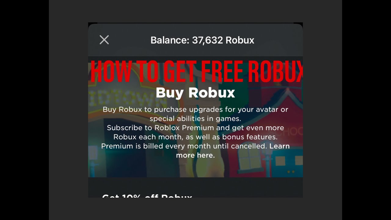 How To Get Free Rbx (2021 WORKING) - YouTube