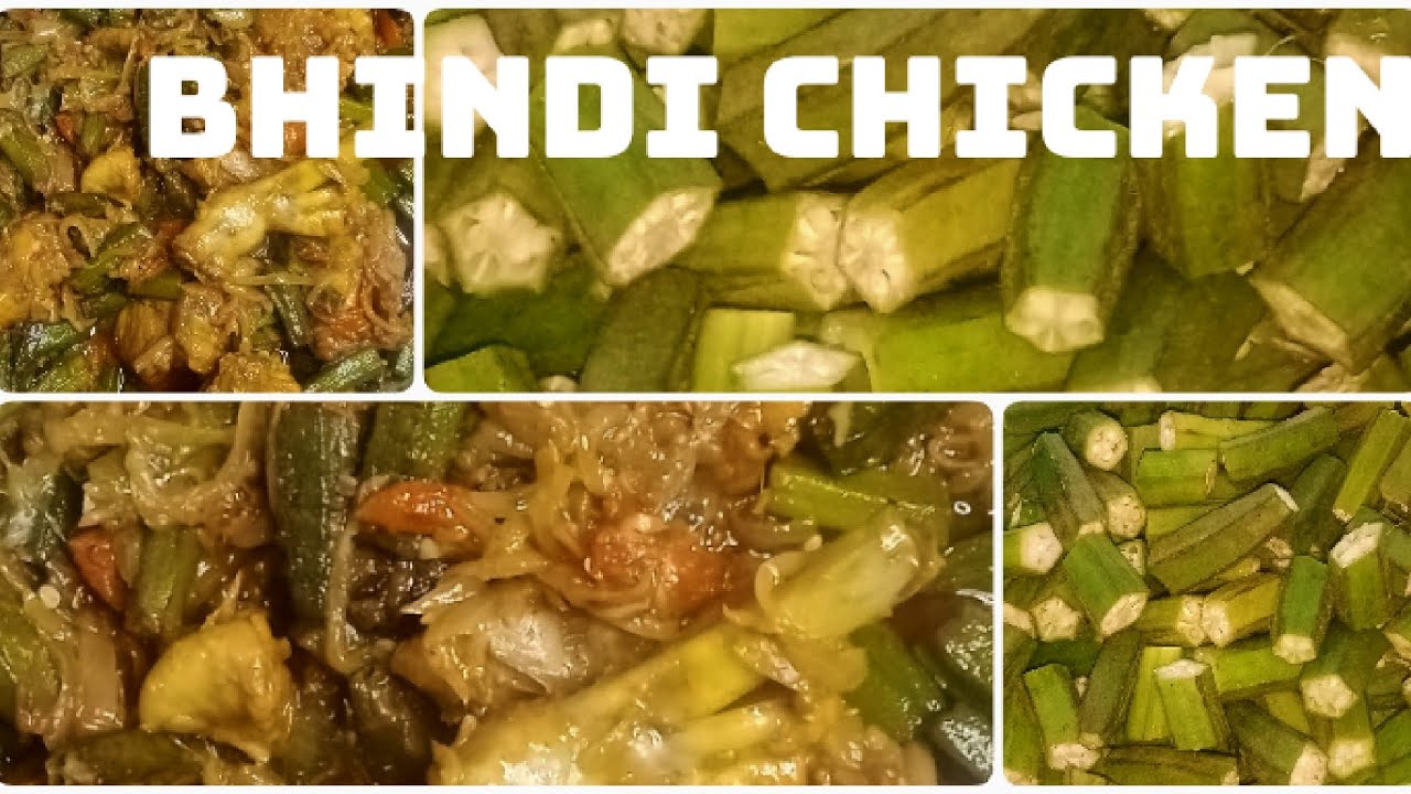 Bhindi Chicken.very Easy Racipe # - YouTube