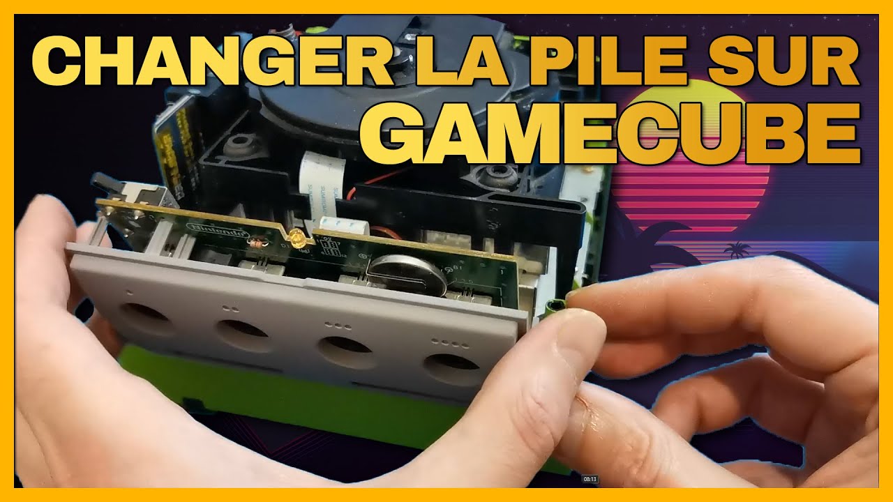 Tuto comment changer la pile sur une console Nintendo Gamecube en 2024 ...