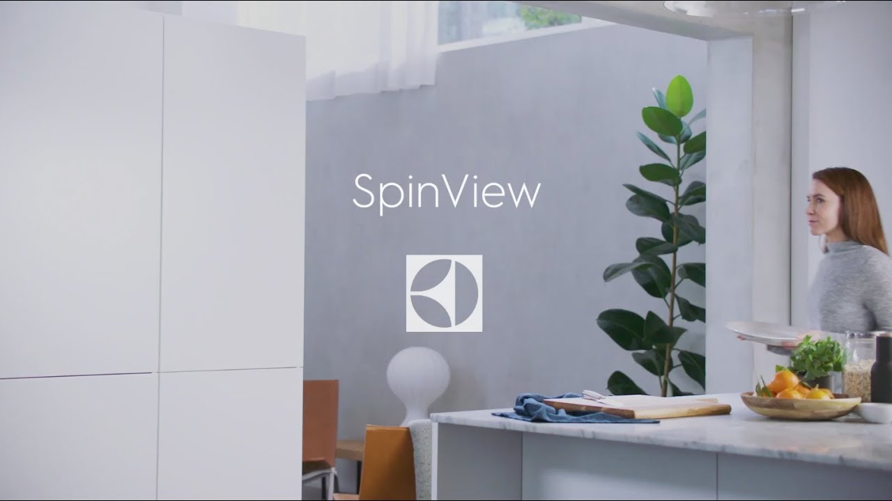 SpinView, Electrolux, fridge - YouTube