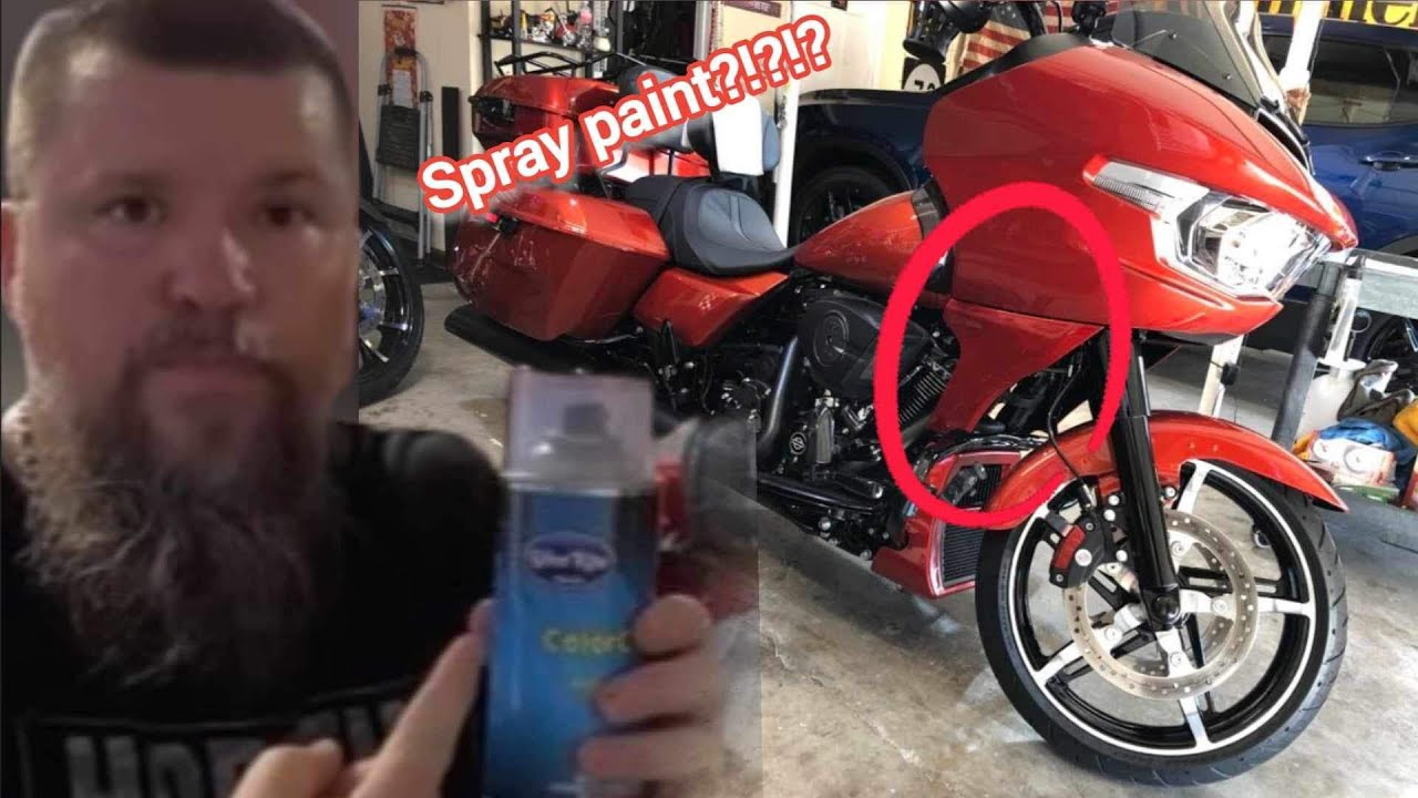 HOW TO PAINT H.D. WHISKEY FIRE SPRAY PAINT (2024 RG/SG) - YouTube