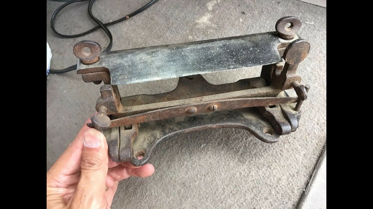 CS Osbourne & CO Vintage Leather Splitter No. 86 (Thrift Shop Find ...