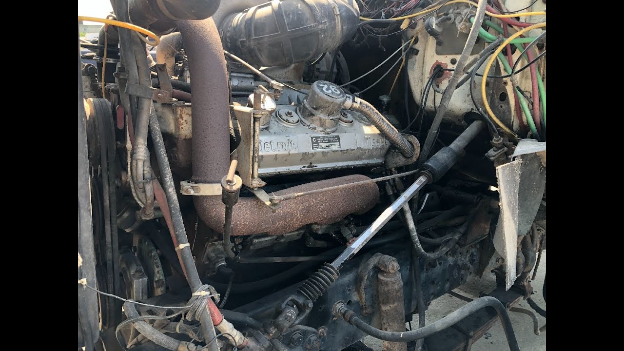 1981 Detroit 6V92 Engine Assembly - 25278128 - YouTube