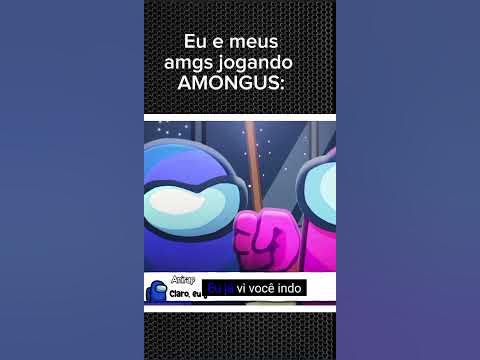 Eu e meus amgs jogando amongus - YouTube