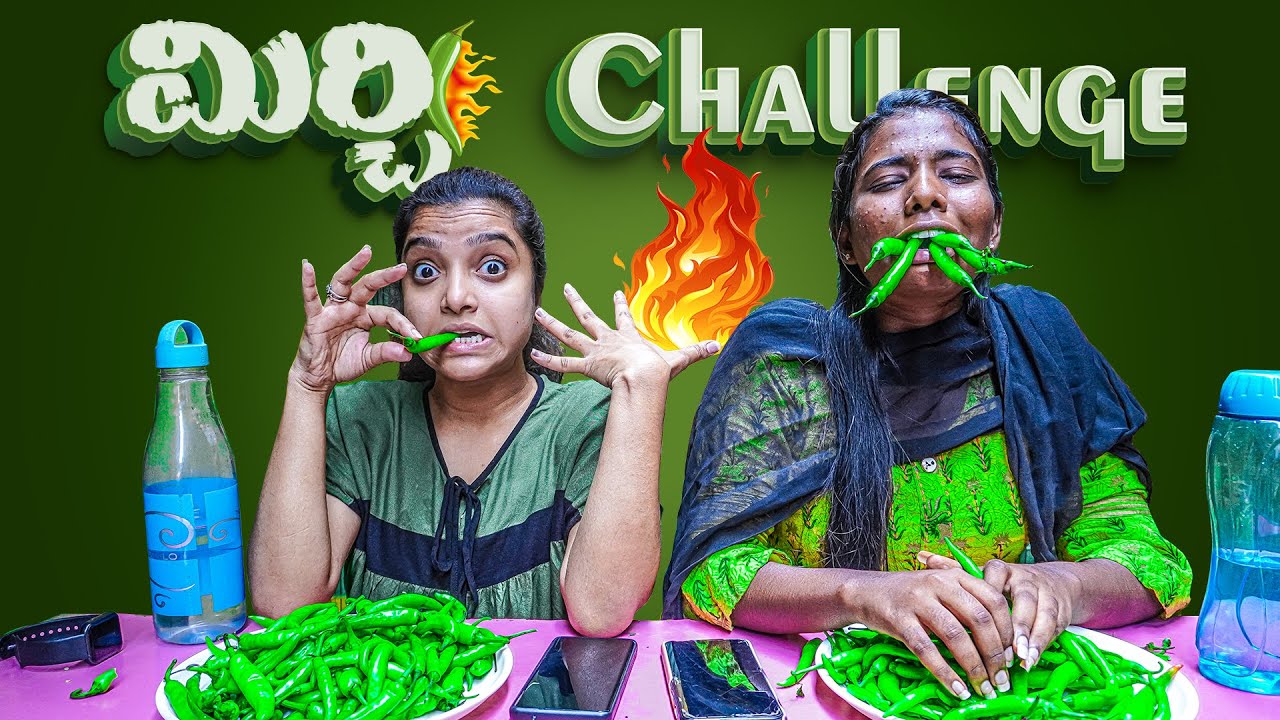 EPIC GREEN CHILLIES EATING CHALLENGE | Green Chilies Eating Competition ...