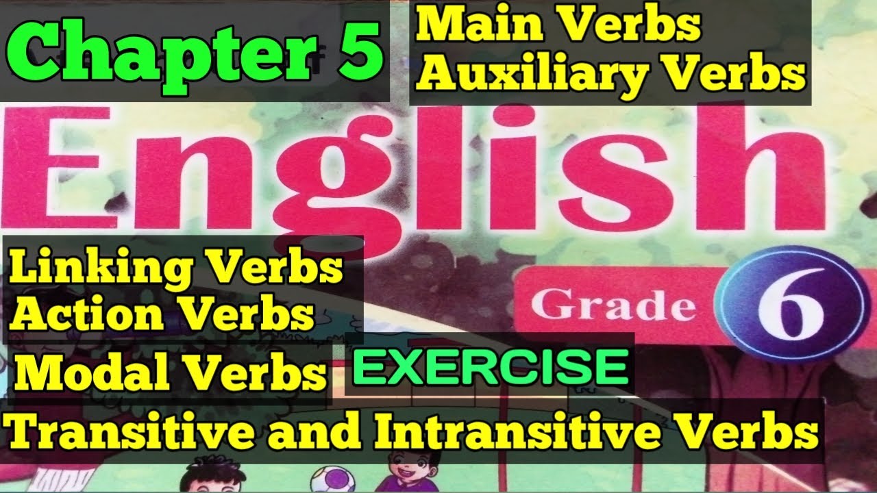 Types of Verbs in English Grammar Class 6 Chapter 5 Democracy For Etea ...