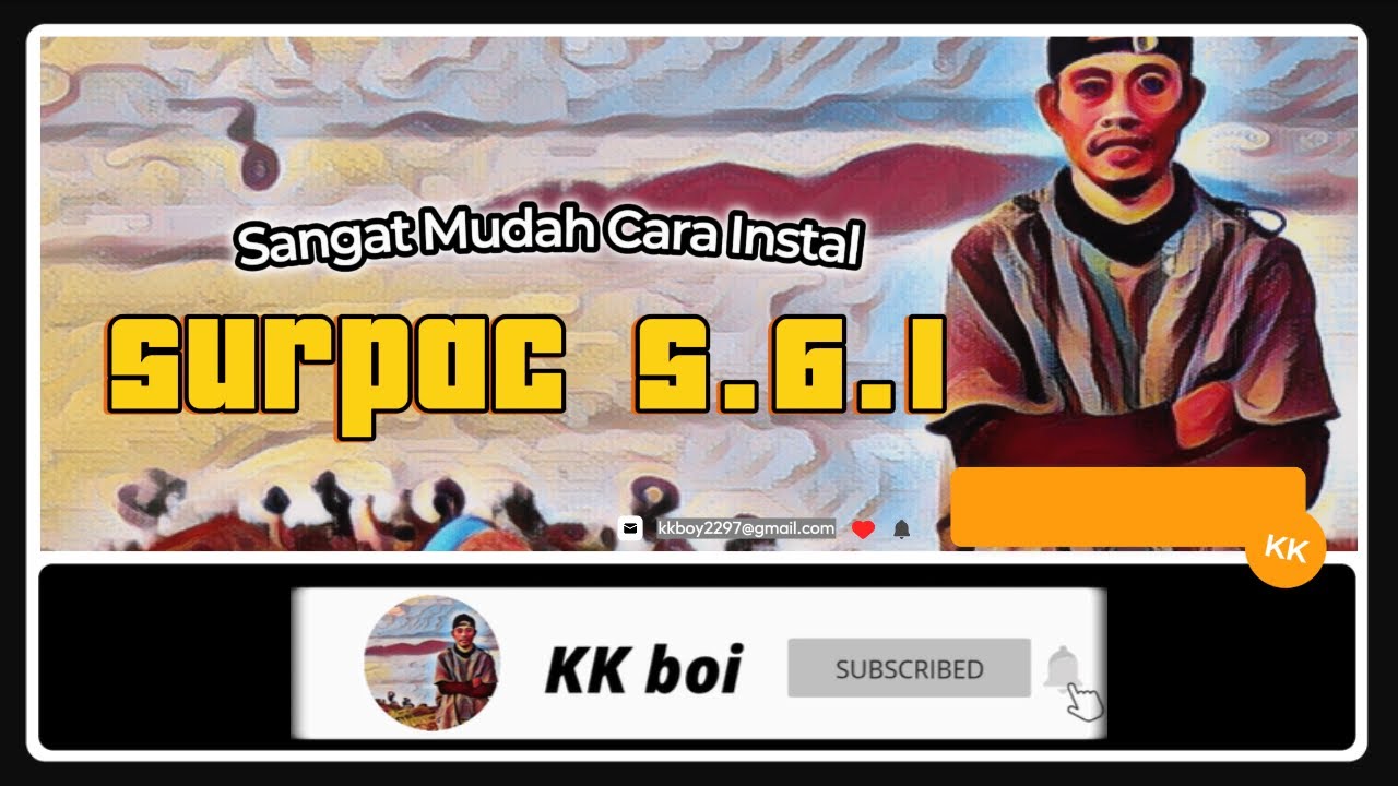 mudah cara instal surpac terbaru 2023 - YouTube