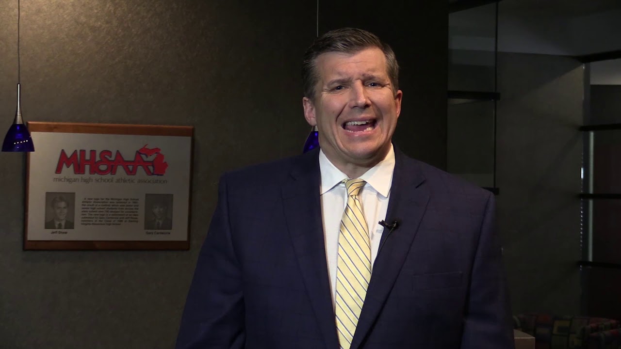 Message from MHSAA Mark Uyl - YouTube