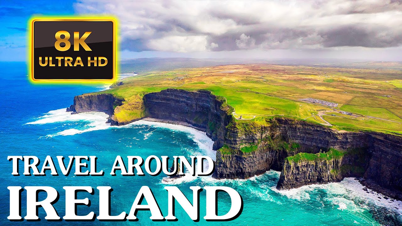 Unique Trip to IRELAND in 8K ULTRA HD - Best Places in Ireland with ...
