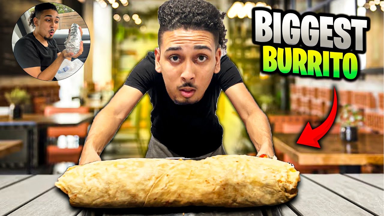 Eating The World’s Largest Burrito - YouTube