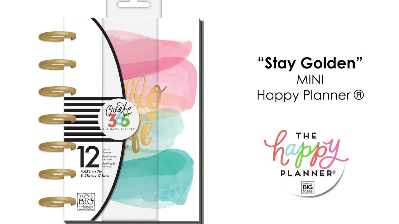 ‘Hello Life’ Happy Planner™ Preview - MINI - YouTube