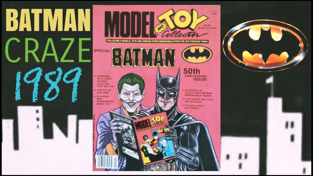 BATMAN 1989 Model & Toy Collector Magazine #BatmanToys #Batman'89 # ...