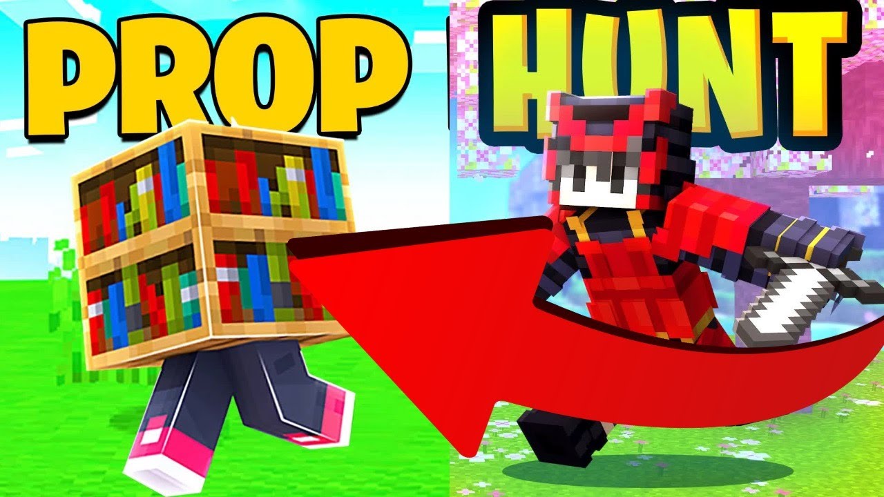 MINECRAFT PROP HUNT IS INSANE (Part 4) - YouTube