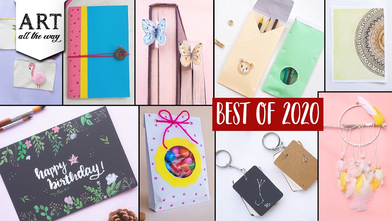 Best of 2020 - Part 3 | Home Decoration | Handmade gift ideas | Paper ...