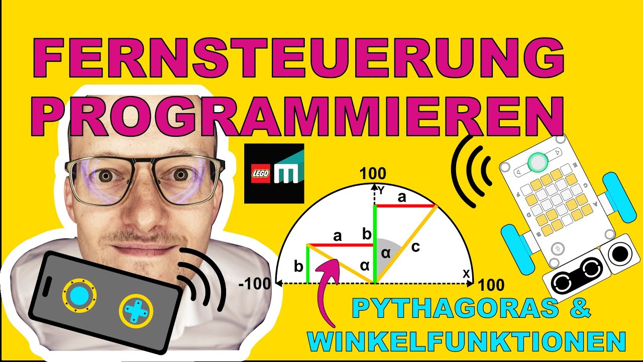 Spike Prime Smartphone Steuerung programmieren - programm a Smartphone ...