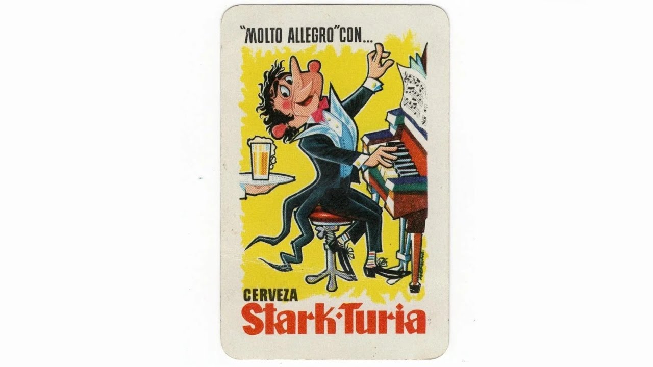 CALENDARIO FOURNIER CERVEZA STARK-TURIA 1964 - YouTube