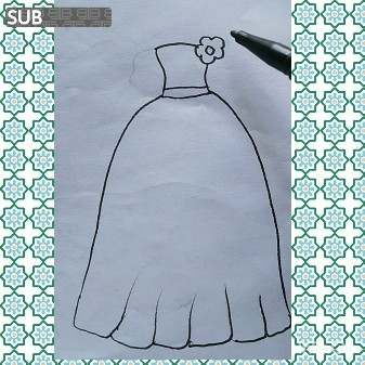 Drawing a Rainbow Dress With Colorful Smarties 🌈 - YouTube