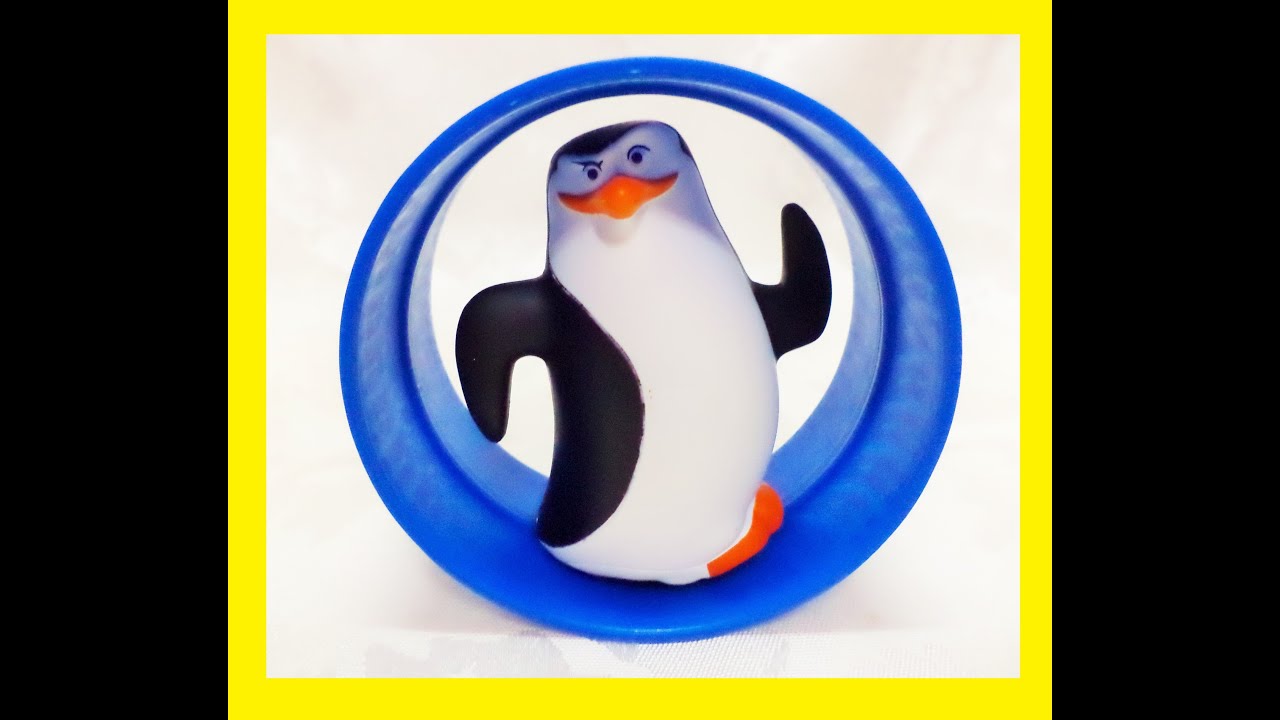 McDonald's Dreamworks Penguins Madagascar Skipper Rolls Wind-up Toy: 2 ...