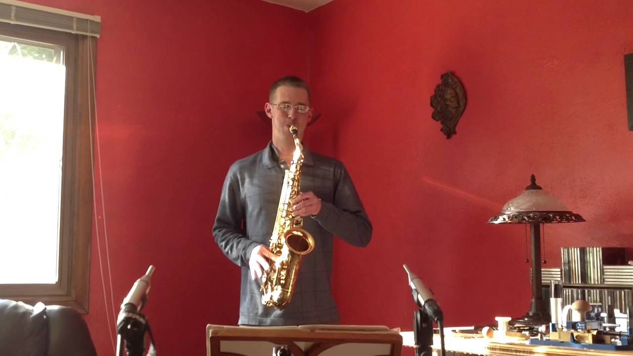 Colin Lippy - Saxophone - Ferling Etude #27 - YouTube