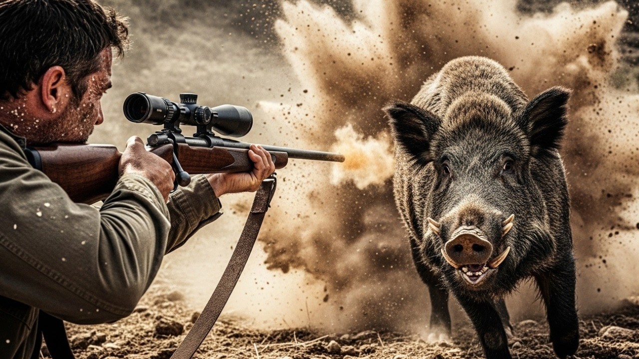 50 Extreme Wild Boar Hunts 🐗 | Giant Boar Hunting Action & Dangerous ...