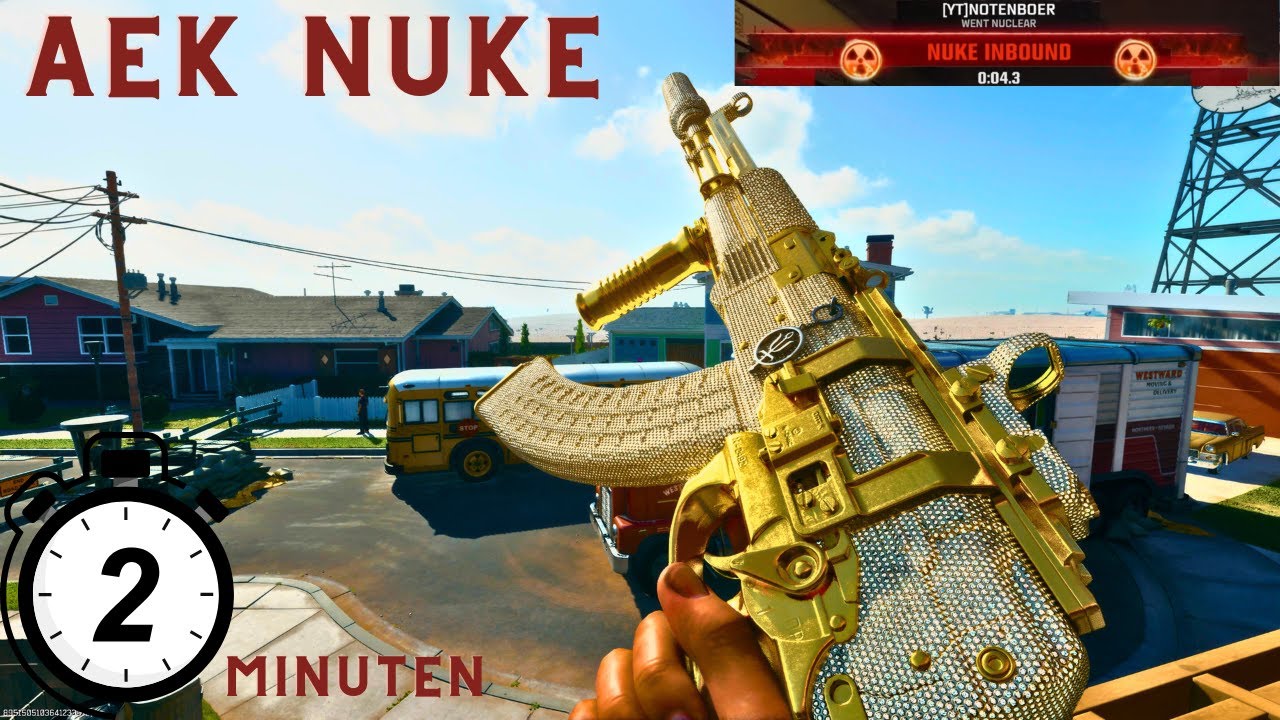 SNELLE NUKE MET BESTE AEK 973 CLASS SETUP☢️ Black Ops 6 Multiplayer ...