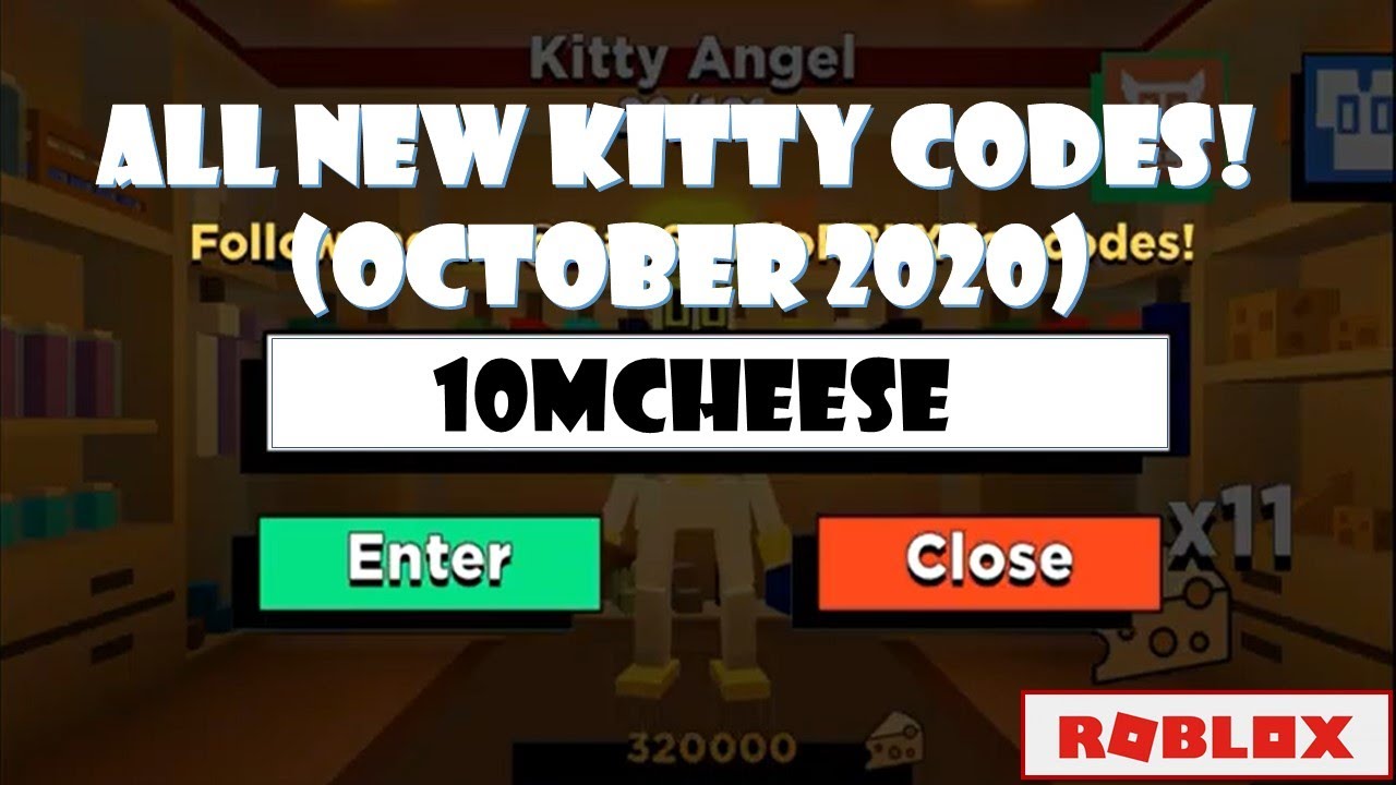 ALL NEW KITTY CODES IN ROBLOX 🧀! (October 2020) - YouTube