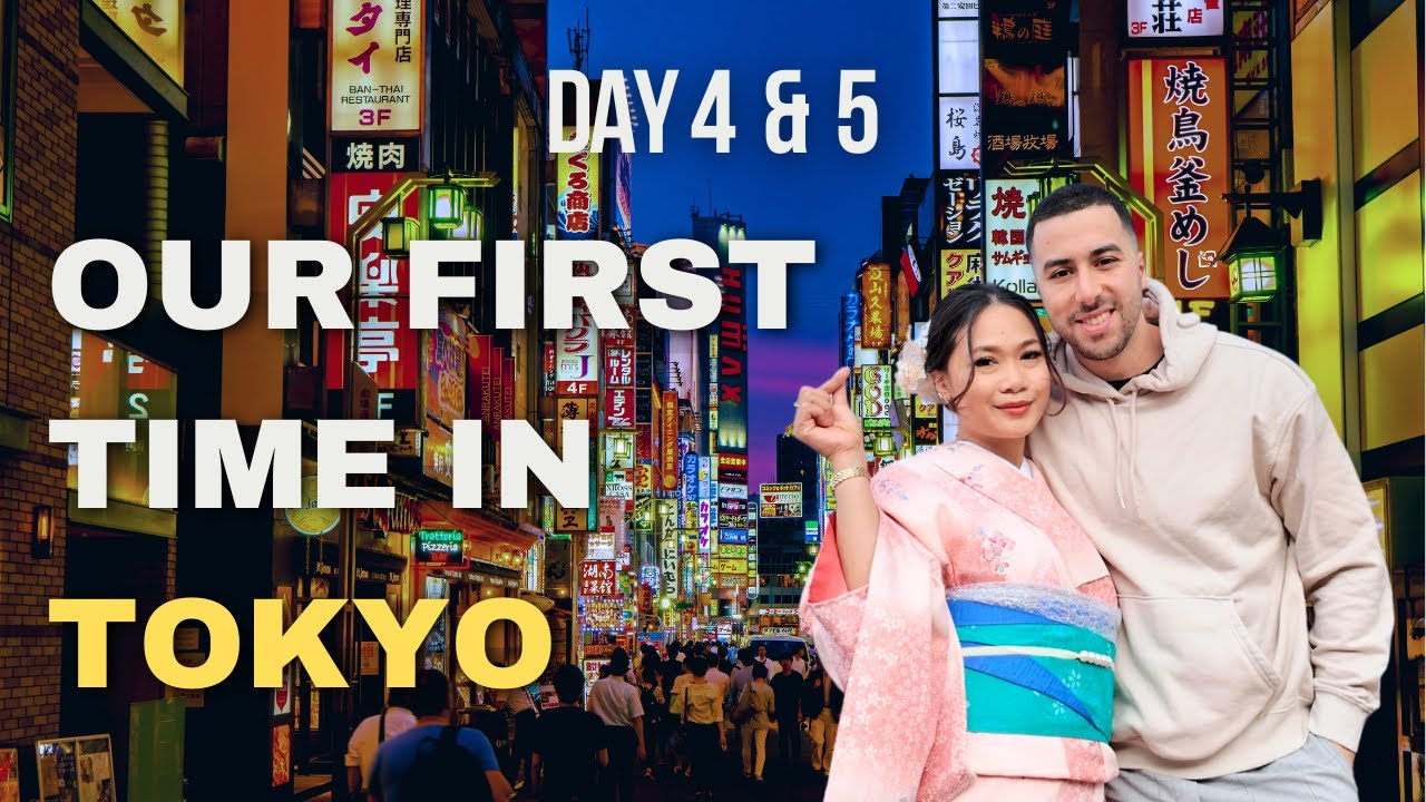 Tokyo at Night is INSANE! So Many Lights & Activities!: Day 4 & 5 Vlog ...